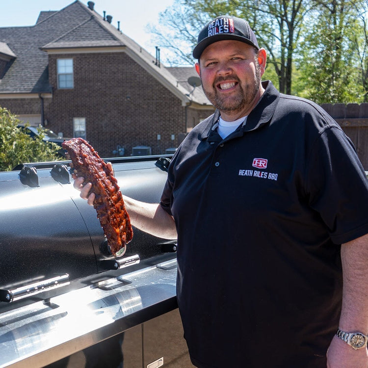 Outlaw Ribs on My New Outlaw BFO Smoker – Heath Riles BBQ