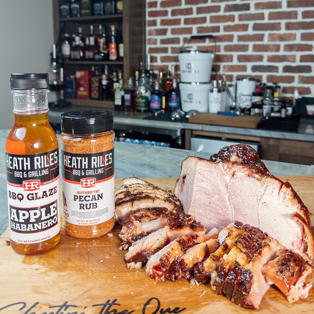 Apple Whiskey Glazed Holiday Ham – Heath Riles BBQ