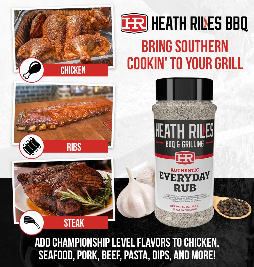 Award Winning BBQ Rub Shakers & Spices | Heath Riles BBQ