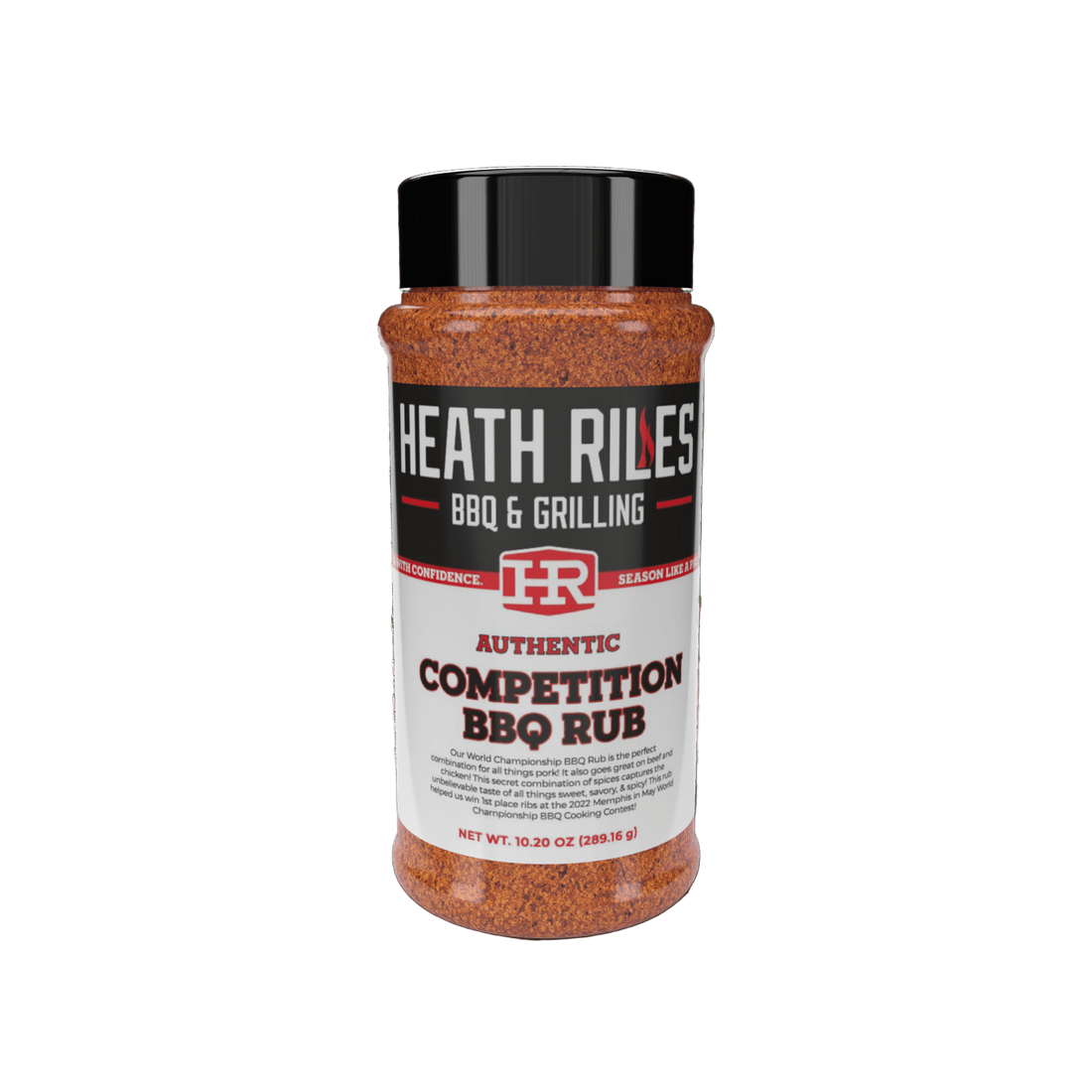 Competition BBQ Rub, 10.2 oz • BBQ Rubs & Seasonings | Heath Riles BBQ